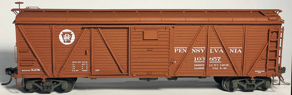 Funaro & Camerlengo 8530 HO Scale PRR X23B Round Roof Boxcar with Deca ...