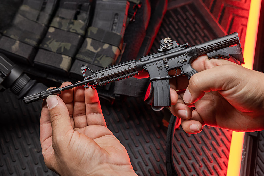 Goat Guns 1:3 Scale AR15 Diecast Gun Model - Black — White Rose Hobbies