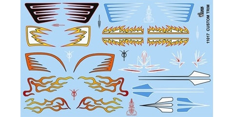 Gofer Racing Decals 11017 1/24 Decals - Custom Trim — White Rose Hobbies