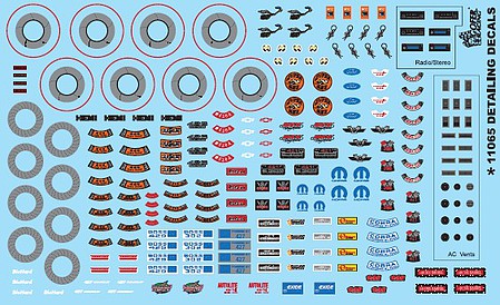Gofer Racing Decals 11065 1/24 Decals - Detailing — White Rose Hobbies