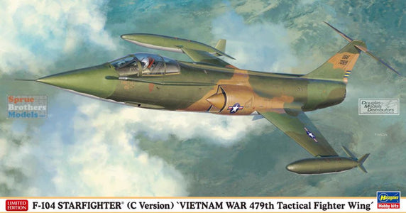 Hasegawa 7533 1/48 F-104 Starfighter (C Version) 'Vietnam War 479th Fi ...