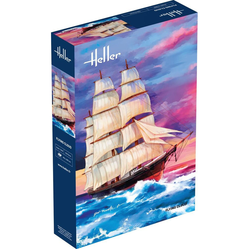 Heller 80830 1/200 Flying Cloud Sailing Ship Model Kit — White Rose Hobbies