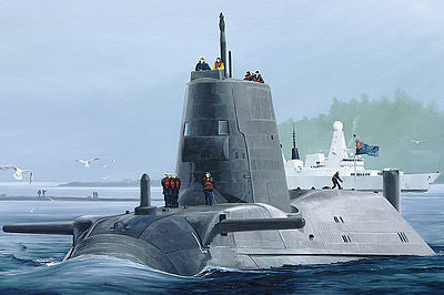 Hobby Boss 83509 1/350 HMS Astute Model Submarine Kit — White Rose Hobbies