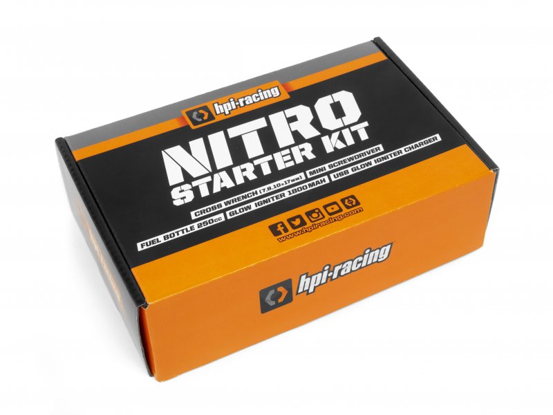HPI 160077 Nitro Starter Kit — White Rose Hobbies