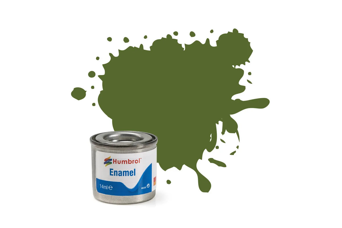 Humbrol AA0970 88 Matte Deck Green Enamel Paint 14ml Tinlet — White ...