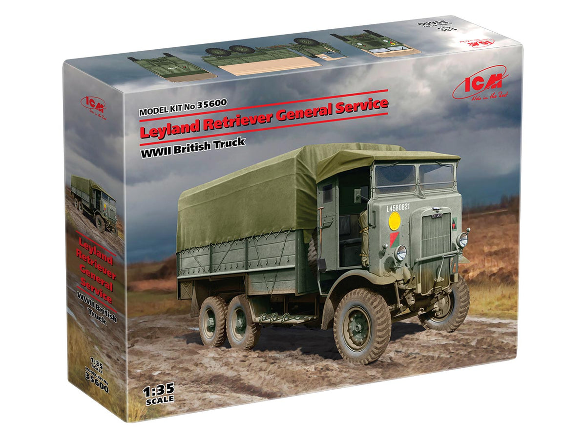 ICM Models 35600 1/35 WWII British Leyland Retriever General Service T ...