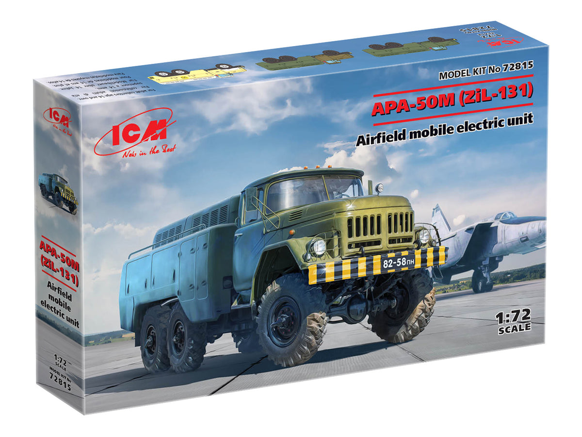 ICM Models 72815 1/72 APA-50M Airfield Mobile Electric Unit Model Kit ...