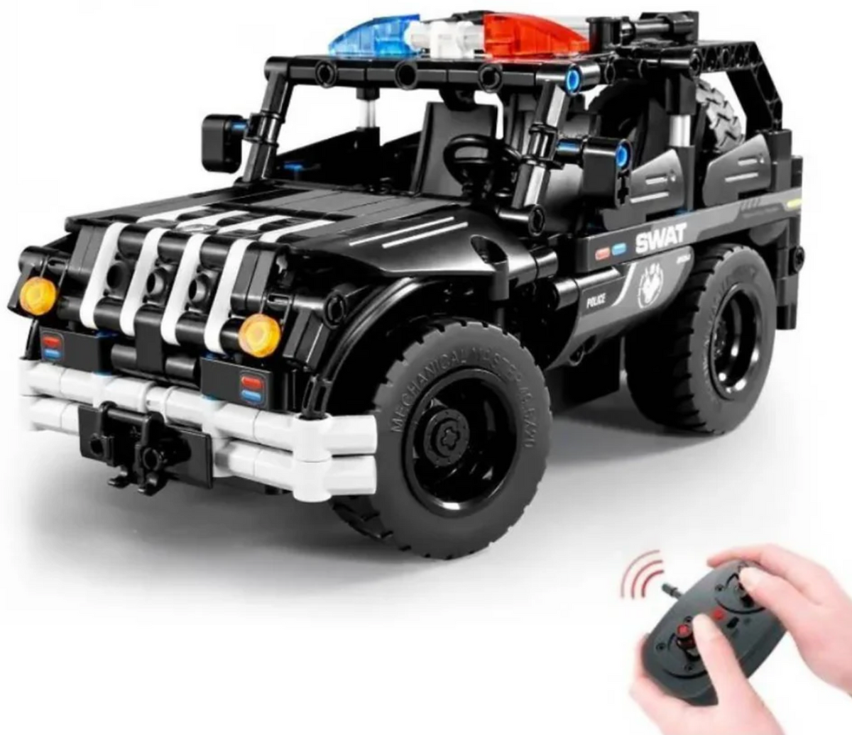 iM.Master 8026 Mechanical Master RC Police Car 2n1 355 Building Block ...