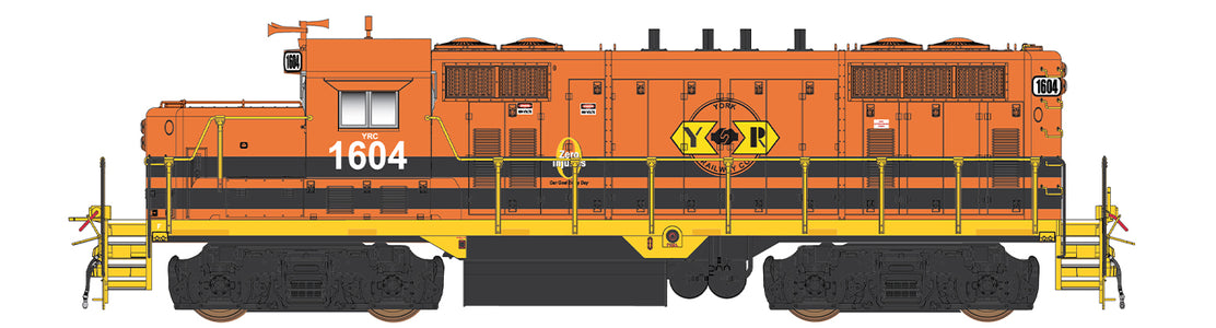 Intermountain 49830 HO Scale EMD GP16 G&W York Rail with DCC Equipped — White Rose Hobbies