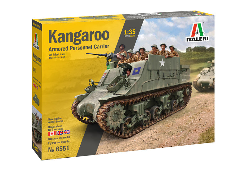 Italeri 6551 1/35 Priest Kangaroo APC Model Kit — White Rose Hobbies