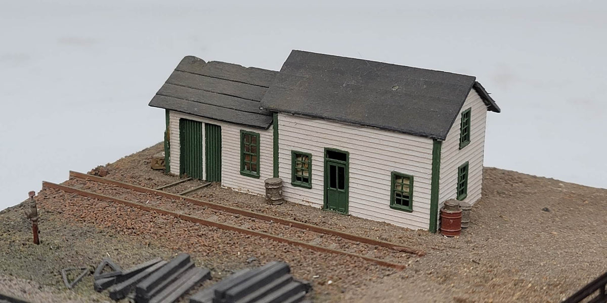 JL Innovative Design 260 N Scale East Junction Section House Laser Cut ...