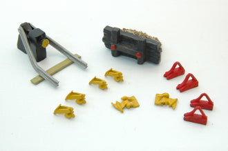 JL Innovative Design 335 HO Scale 12 Piece Rail Car Stops with Derails ...