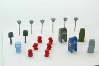 JL Innovative Design 342 HO Scale Main Street Detail Set — White Rose ...