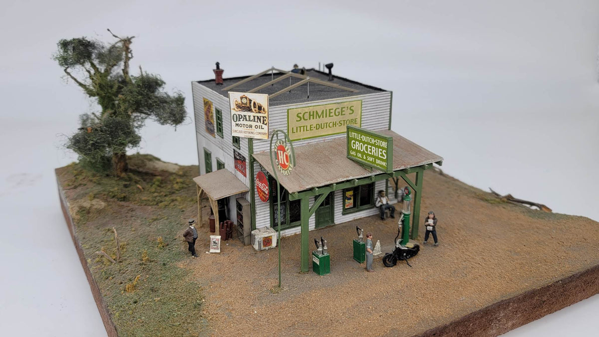 JL Innovative Design 411 HO Scale Schmiege's Little Dutch Store Laser ...