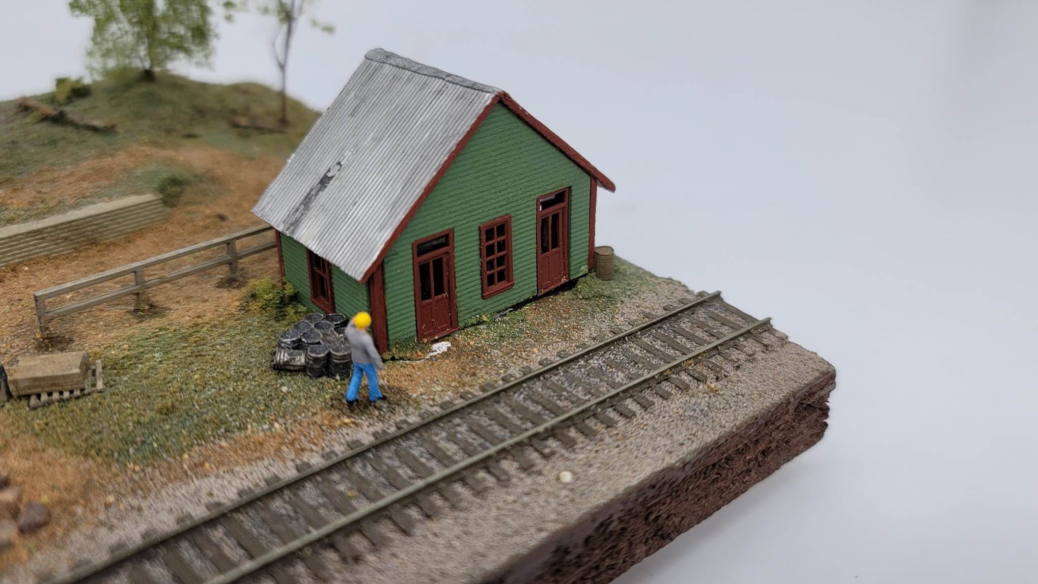 JL Innovative Design 450 N Scale East Junction Yard Office Laser Cut S ...