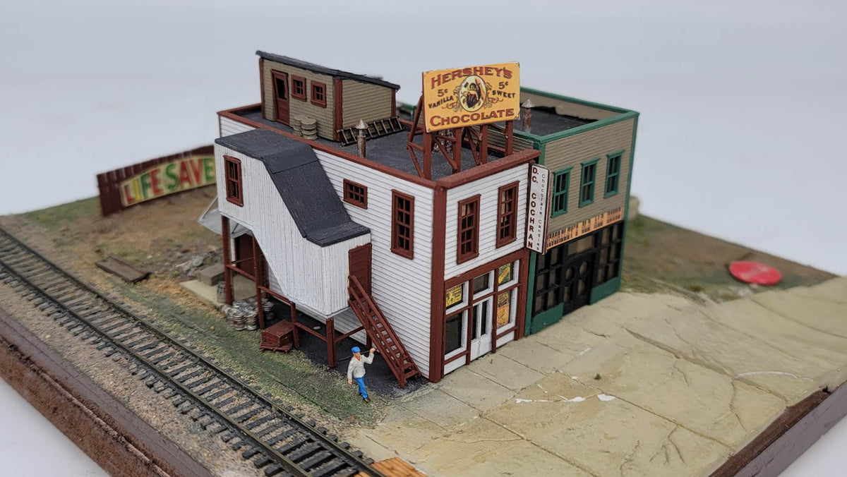 JL Innovative Design 470 N Scale Dc Cochran Confectionery Laser Cut St ...