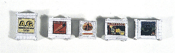JL Innovative Design 716 HO Scale Custom Crates White and Weathered ...