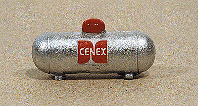 JL Innovative Design 724 HO Scale Small Silver Propane Tank — White ...