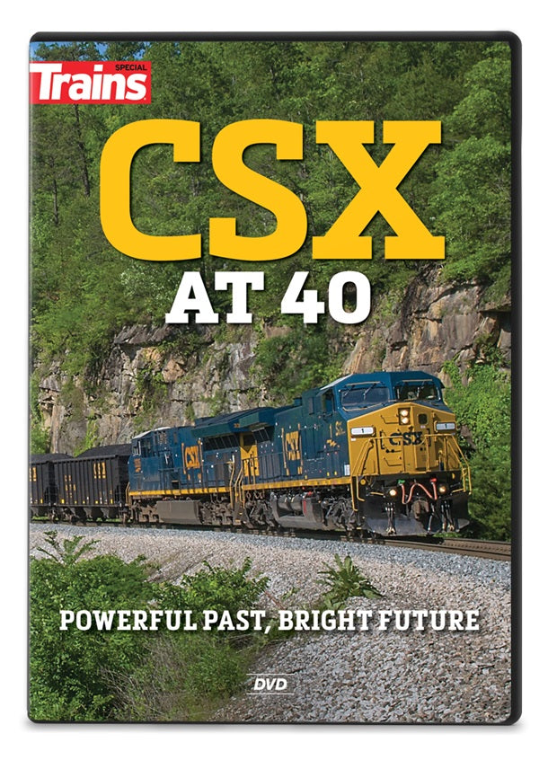 Kalmbach 15134 Trains Magazine Americas Class 1 CSX At 40 DVD — White ...