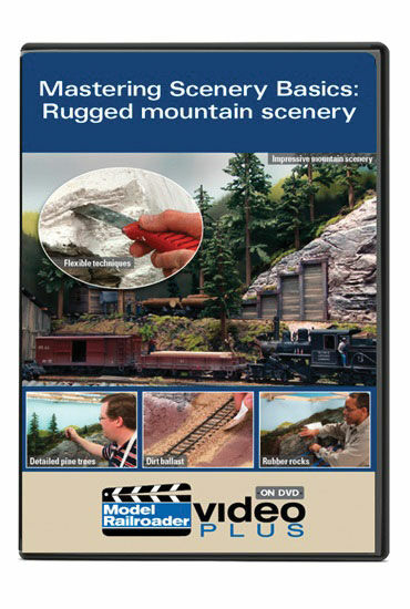 Kalmbach 15314 Model Railroader Video Scenery Basics: Mountains DVD ...