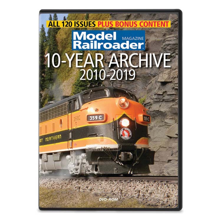 Kalmbach 15361 Model Railroader: 10 Year Archive 2010-2019 DVD-ROM ...