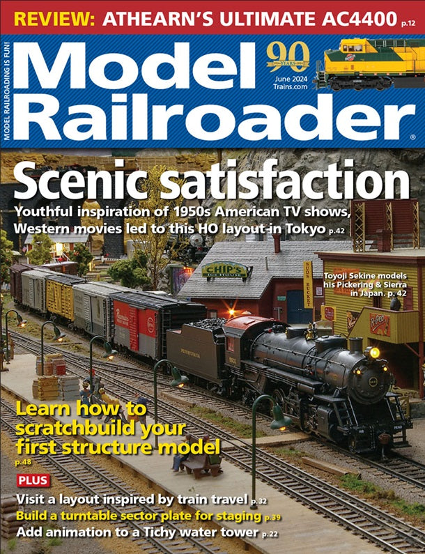 Kalmbach Model Railroader June 2024 — White Rose Hobbies