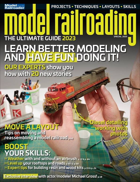 Kalmbach Model Railroader The Ultimate Guide 2023 Magazine — White Rose ...