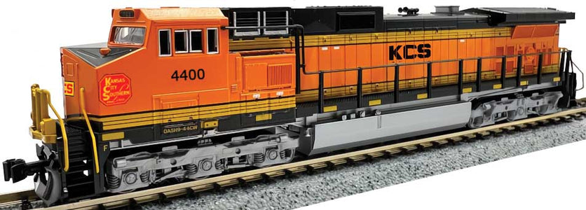 Kato 176-3519S N Scale GE C44-9W ex-BNSF KCS 4400 with DCC & Sound ...