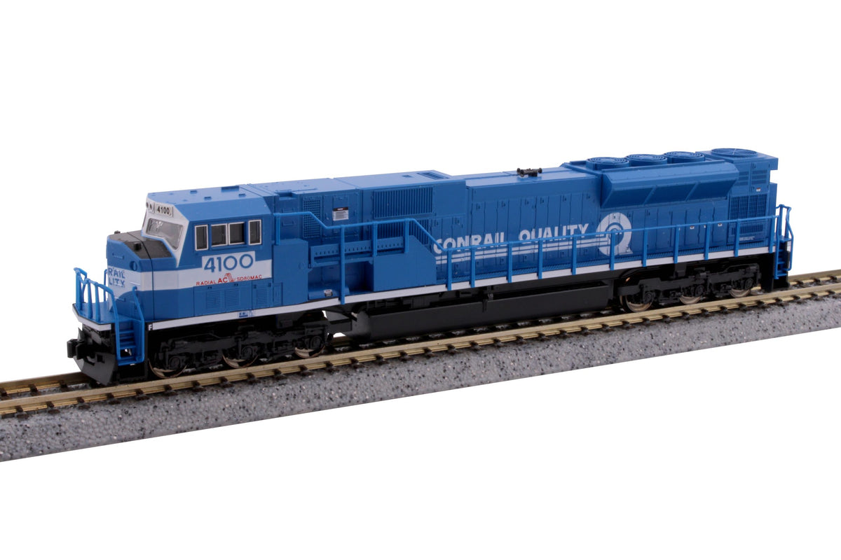 Kato 176-5515 N Scale EMD SD80MAC Conrail CR 4114 - DC — White Rose Hobbies