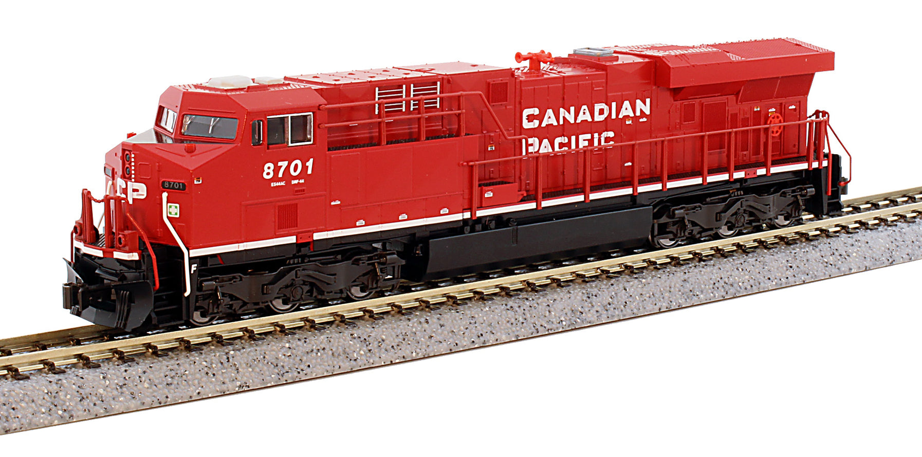 KATO 176-8944 N Scale GE ES44AC GEVO Diesel Canadian Pacific CP 8701 - — White Rose Hobbies
