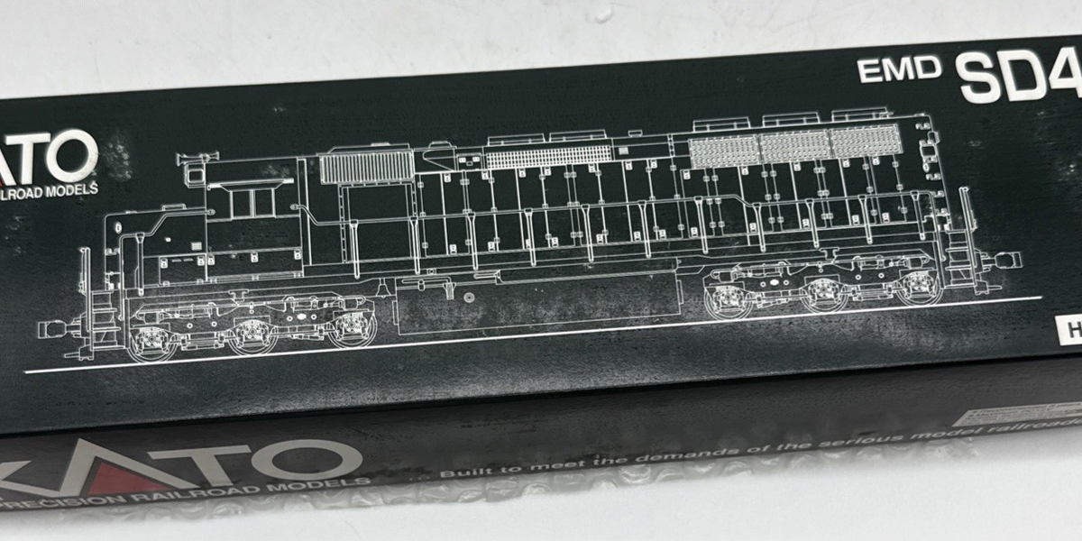 Kato 37-1700 HO Scale EMD SD45 Undecorated - NOS — White Rose Hobbies