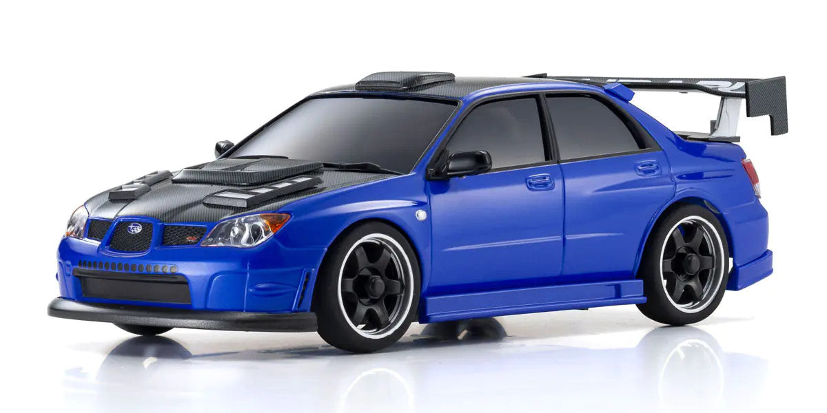 Kyosho 32653BL Mini-Z MA-020 AWD Readyset Subaru Impreza WRX with GT W ...