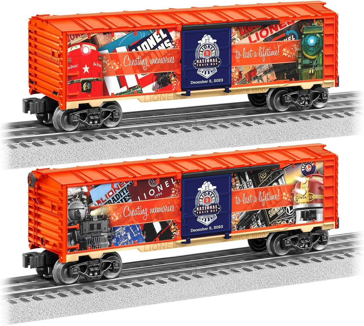 Lionel 2328530 O Gauge 2023 National Train Day Boxcar — White Rose Hobbies