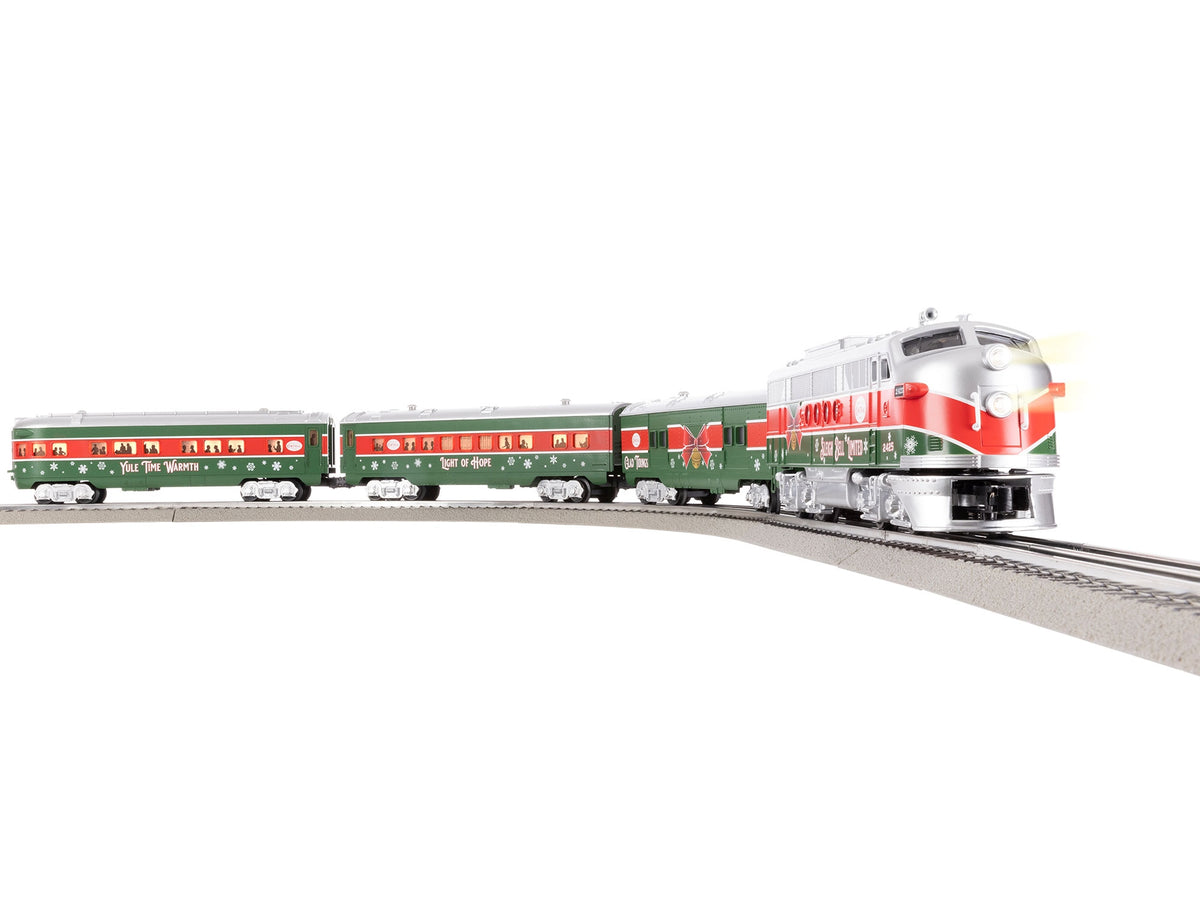 Lionel 2423060 O Gauge Sleigh Bell Limited Passenger LionChief Train S ...