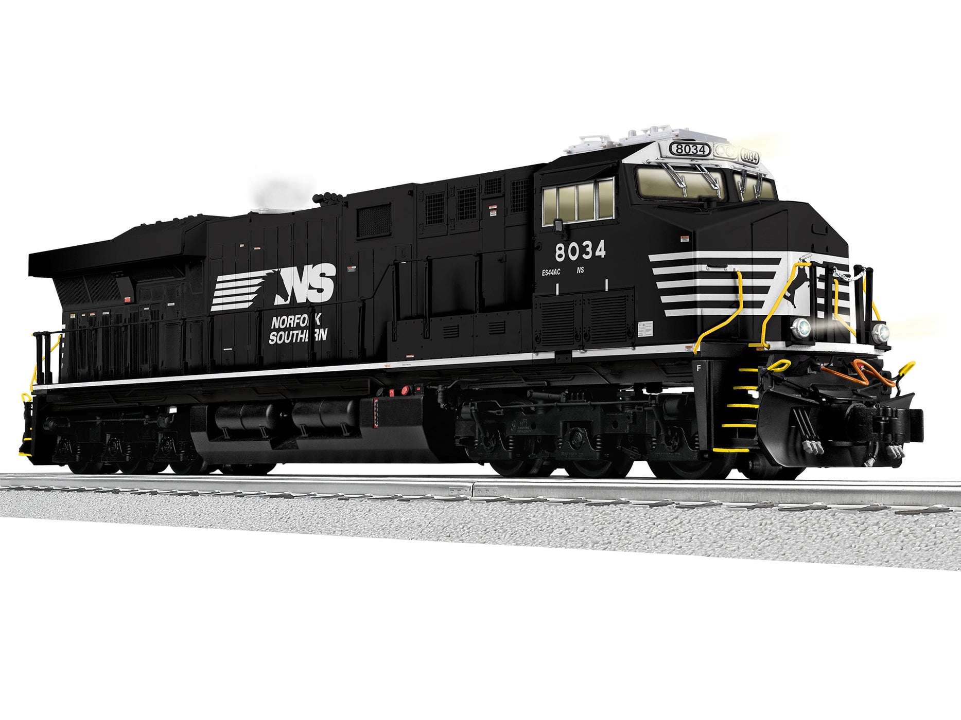 Lionel 2433451 O Scale GE ES44AC Norfolk Southern "Horsehead" NS 8034 — White Rose Hobbies