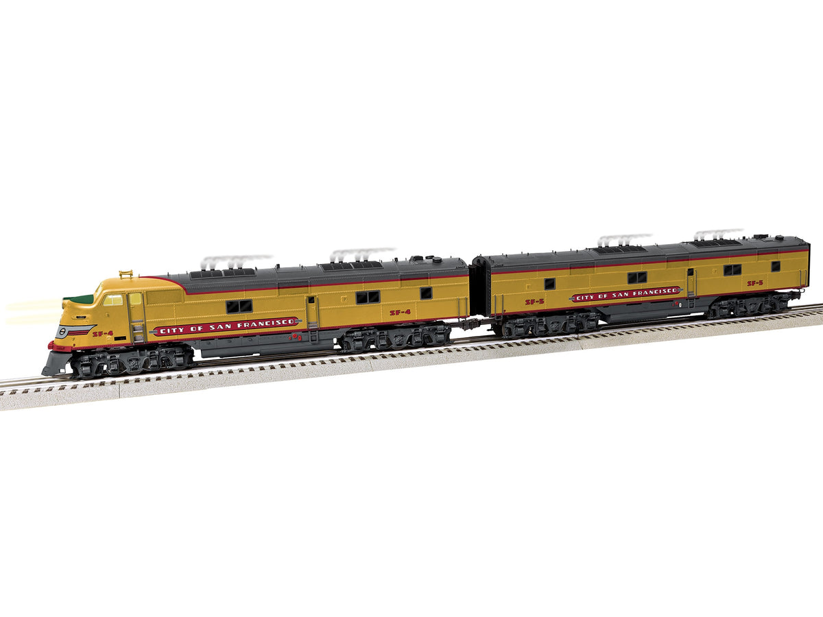 Lionel 2433650 O Scale LEGACY EMD E6 AB Set Union Pacific City of San ...