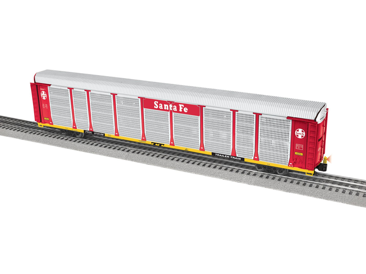 Lionel 2526410 O Scale VISION Autorack Santa Fe ATSF 978106 — White ...