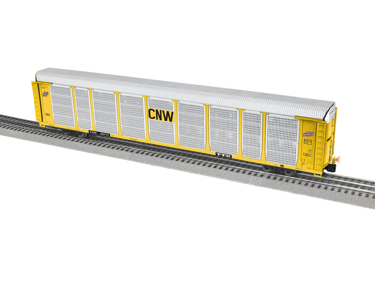 Lionel 2526420 O Scale VISION Autorack Chicago & NorthWestern CNW 9837 ...