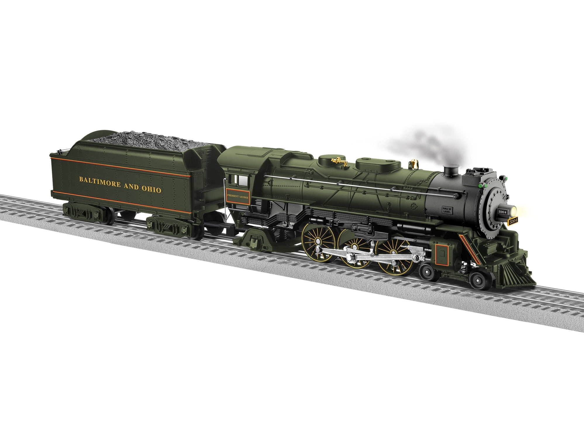 Lionel 2532070 O Gauge LC+ 2.0 4-6-2 Pacific Steam Loco Baltimore & Oh ...