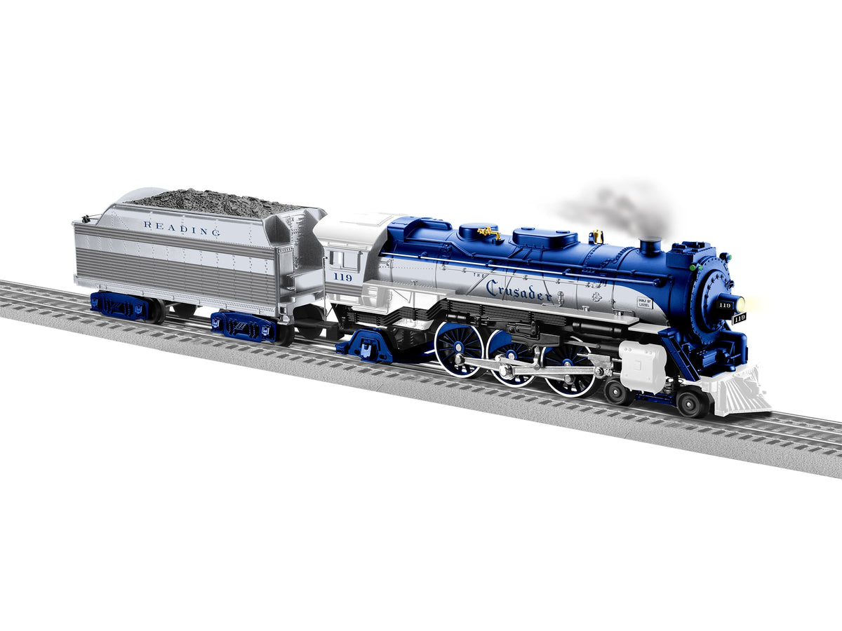 Lionel 2532080 O Gauge LC+ 2.0 4-6-2 Pacific Steam Loco Reading Crusad ...