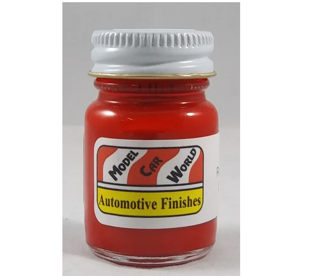 MCW Finishes 1408E Ford Engine Red Enamel Paint 15ml (0.5oz) — White ...