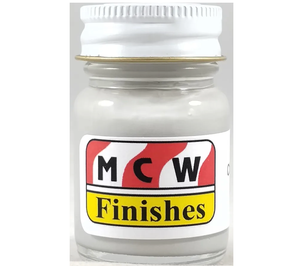 MCW Finishes 2036E Chassis Gray Enamel Paint 15ml (0.5oz) — White Rose ...
