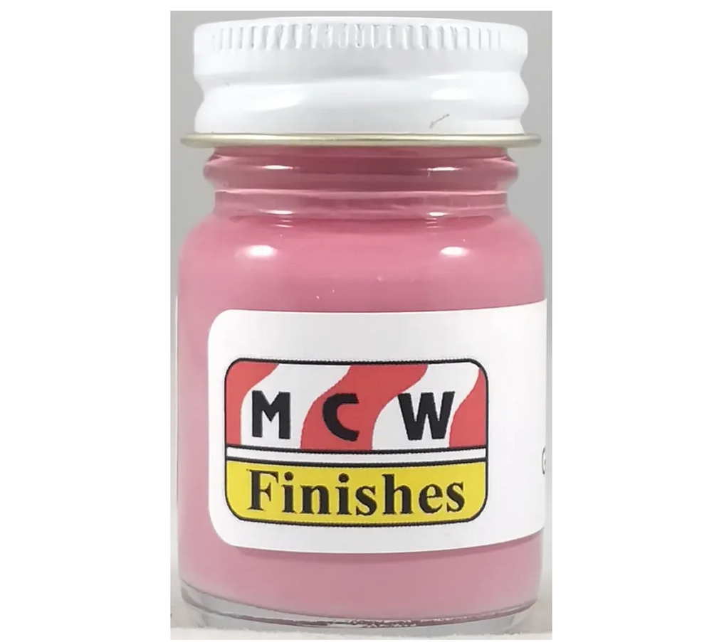 MCW Finishes 2092E Hot Pink Enamel Paint 15ml (0.5oz) — White Rose Hobbies