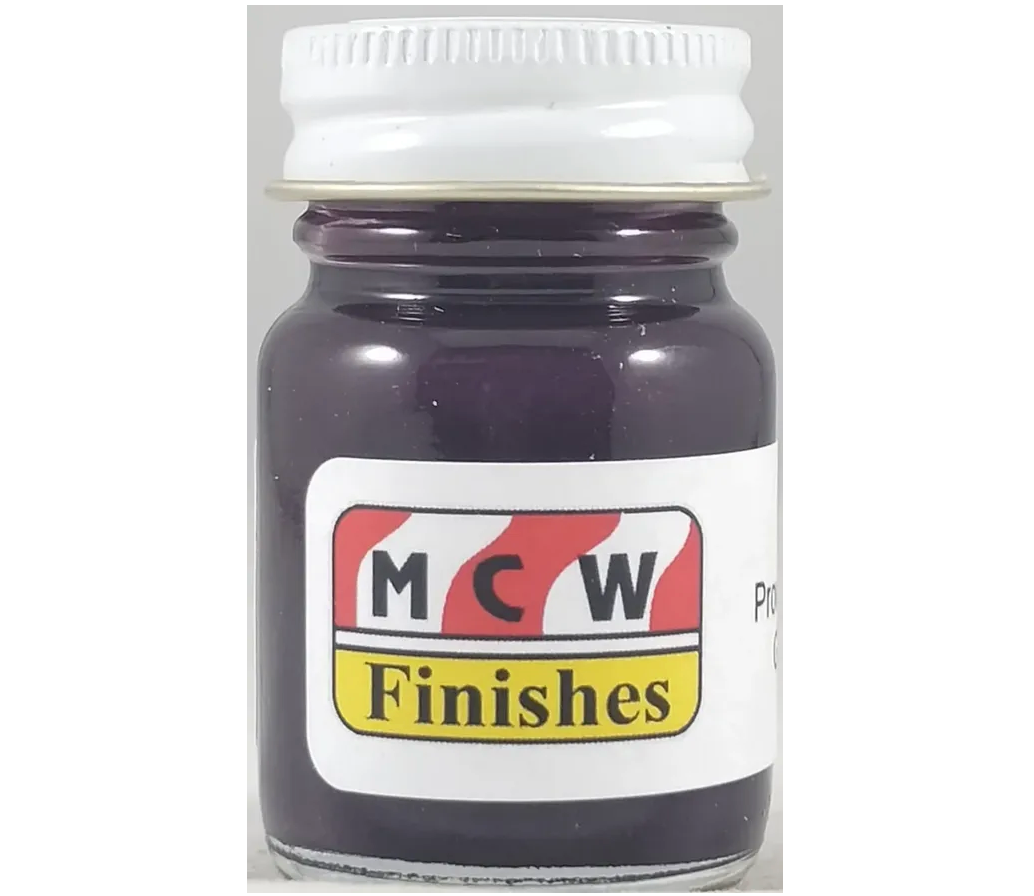 MCW Finishes 2178E Prowler Purple Metallic Enamel Paint 15ml (0.5oz ...