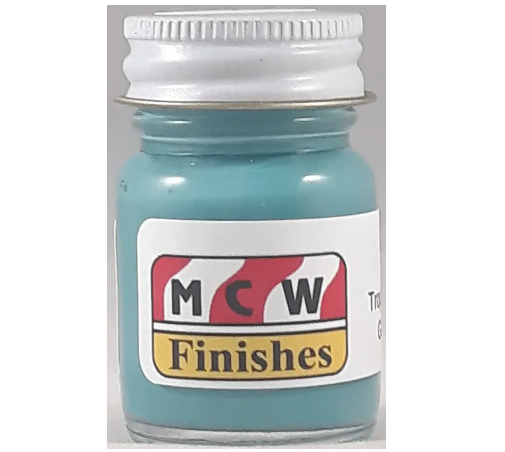 MCW Finishes 5606E Tropical Turquoise Enamel Paint 15ml (0.5oz) — White ...