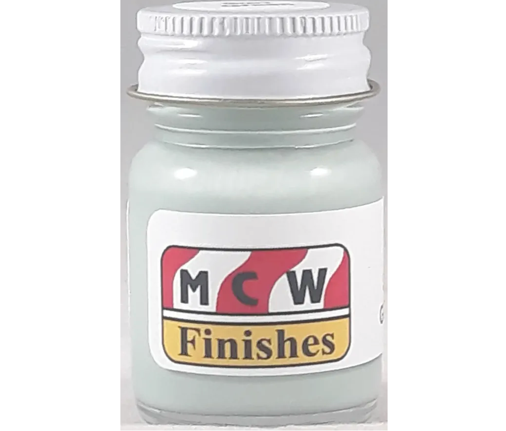 MCW Finishes 5701E Surf Green Enamel Paint 15ml (0.5oz) — White Rose ...