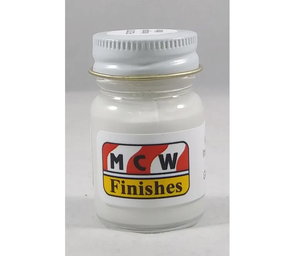 MCW Finishes MIL2172E Gloss Insignia White FS17875 Enamel Paint 15ml ...