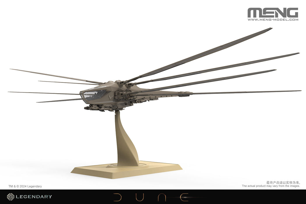 Meng DS7 Dune Movie: Atreides Ornithopter 1/72 Model Kit — White Rose ...