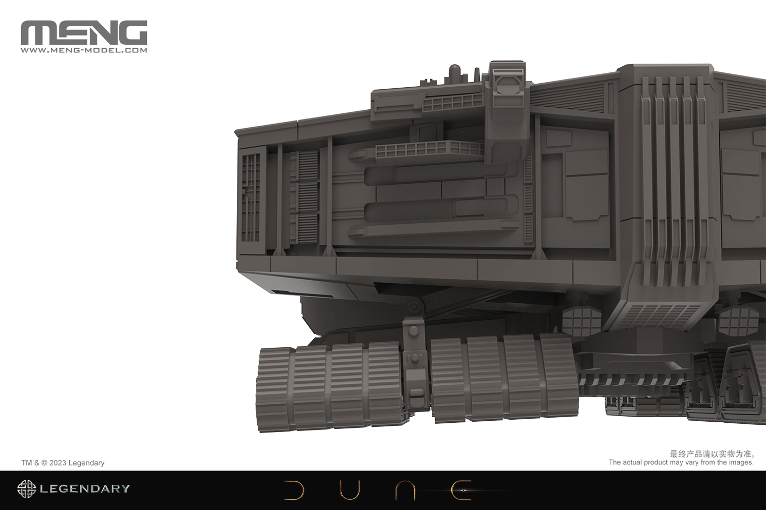 Meng MMS13 Dune Movie: Spice Harvester Model Kit — White Rose Hobbies