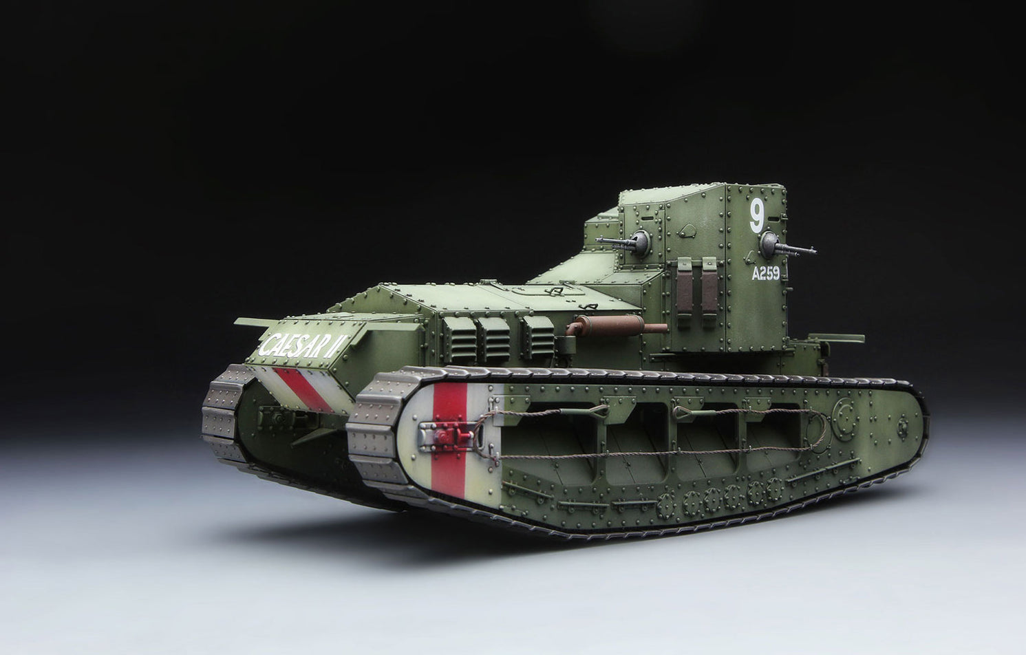 Meng Model TS-021 1/35 Mk.A Whippet British Medium Tank Model Kit ...